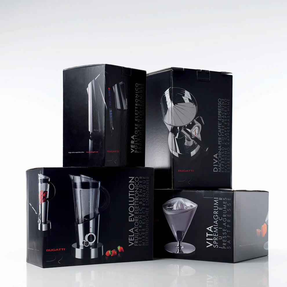 Bugatti Volo 2-Slice Toaster - Black – P I Z Z U T O