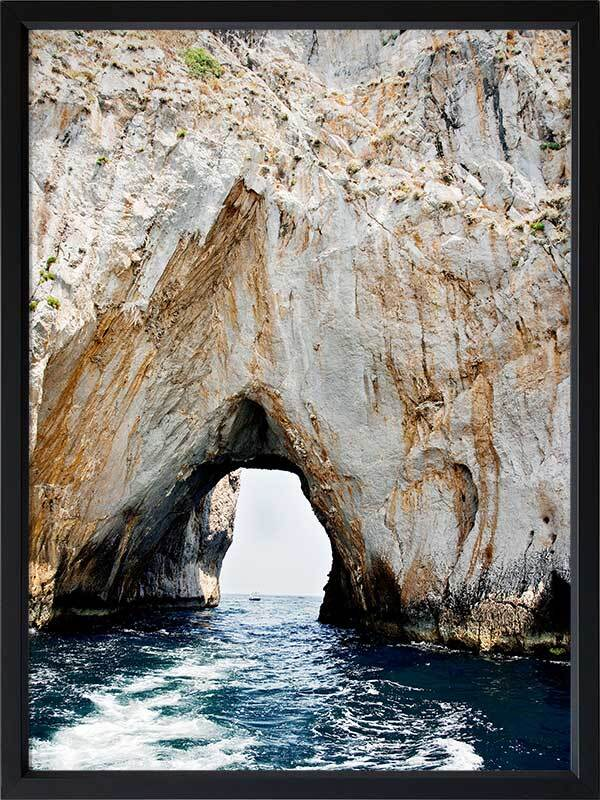 GROTTO POSTER 84cm x 105cm PRINT FRAMED – P I Z Z U T O
